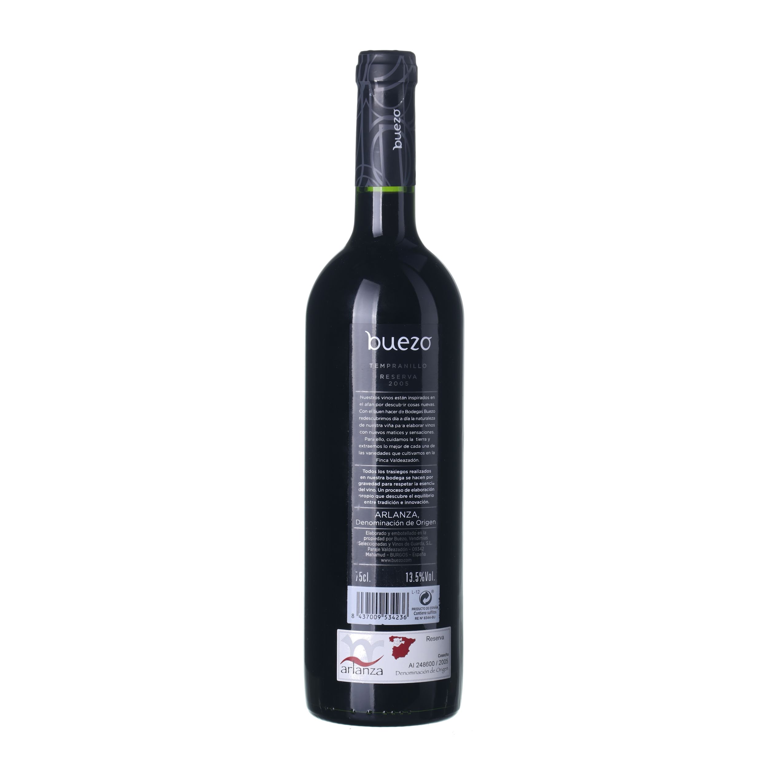 2005 Tempranillo Reserva Buezo | VIATEMPIA.PL
