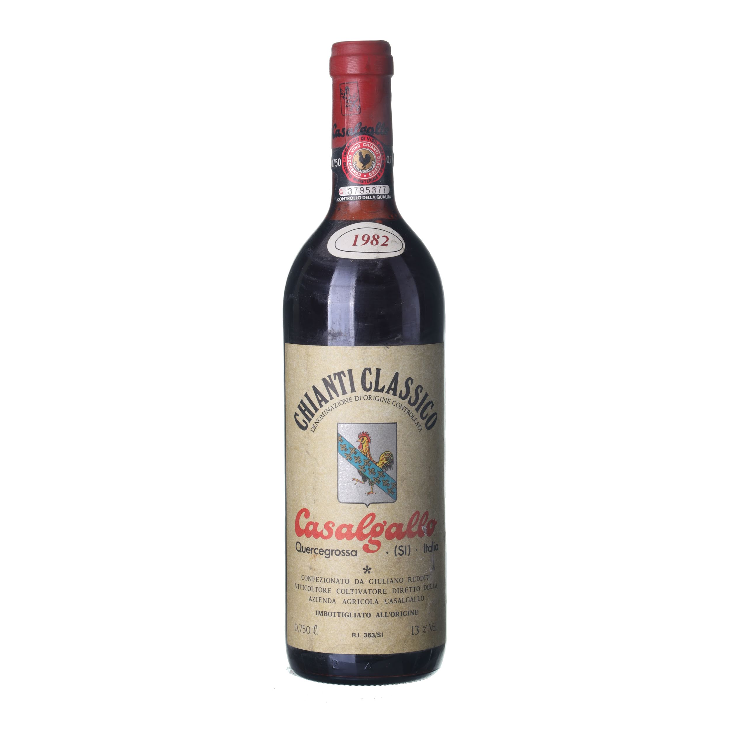 1982 Chianti Azz. Agricola Casalgallo | VIATEMPIA.PL