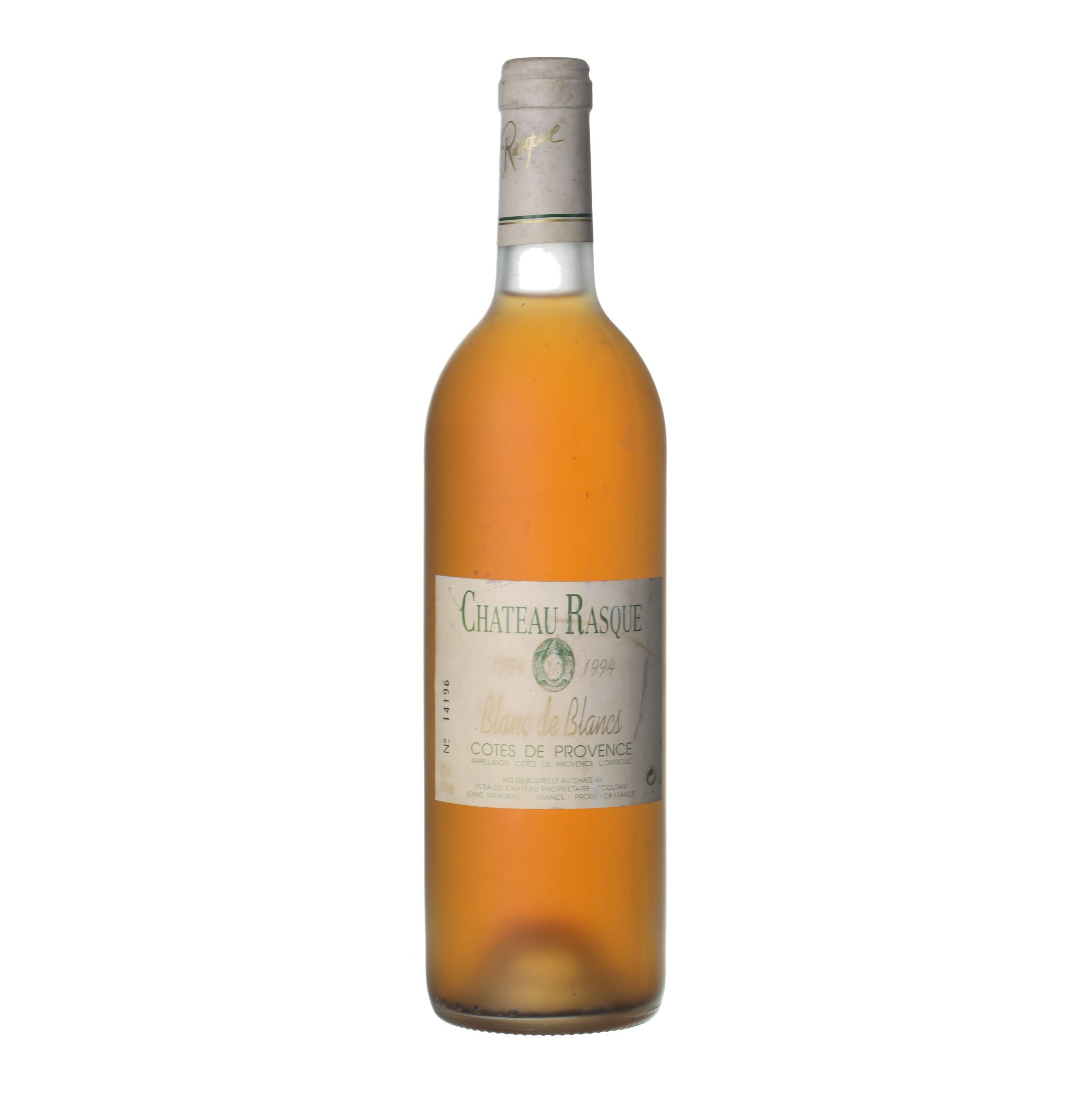 1994 Blanc de Blanc Cháteau Rasque | VIATEMPIA.PL