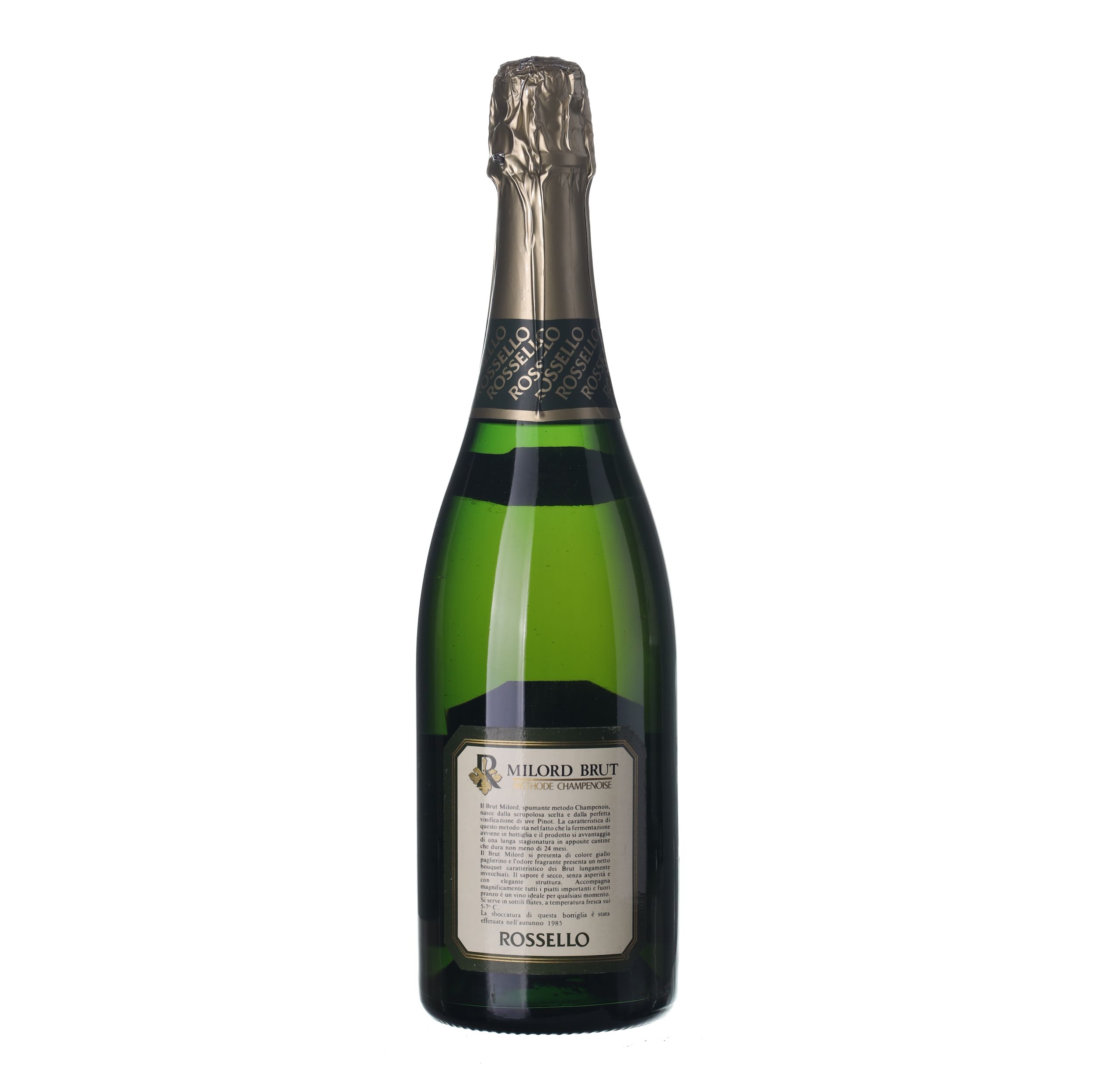 1983 Milord Vino Spumante Brut Rossello | VIATEMPIA.PL