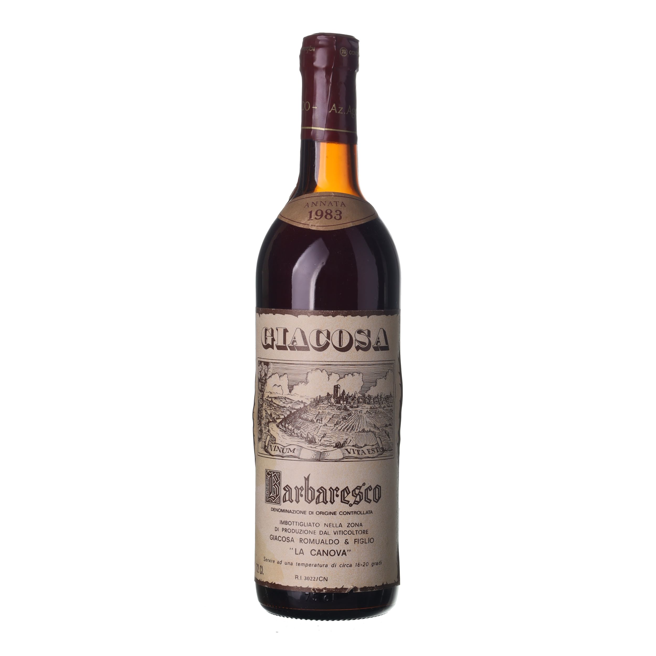 1983 Barbaresco DOC Giacosa | VIATEMPIA.PL