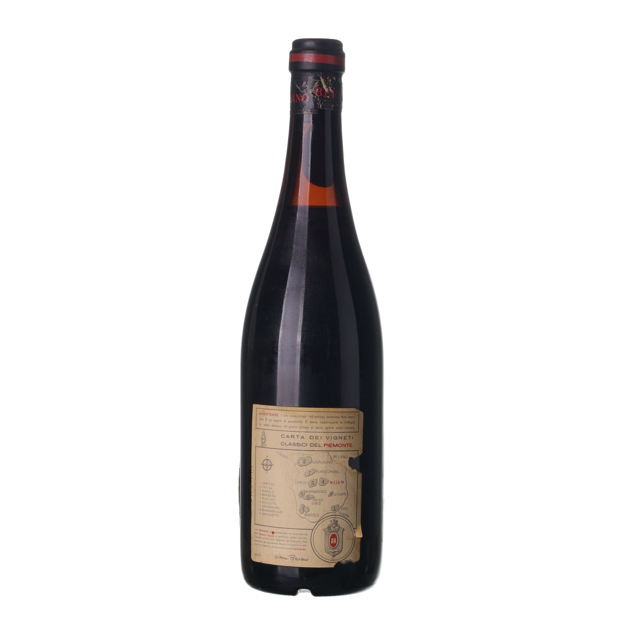 1973 Barolo DOC Bersano | VIATEMPIA.PL