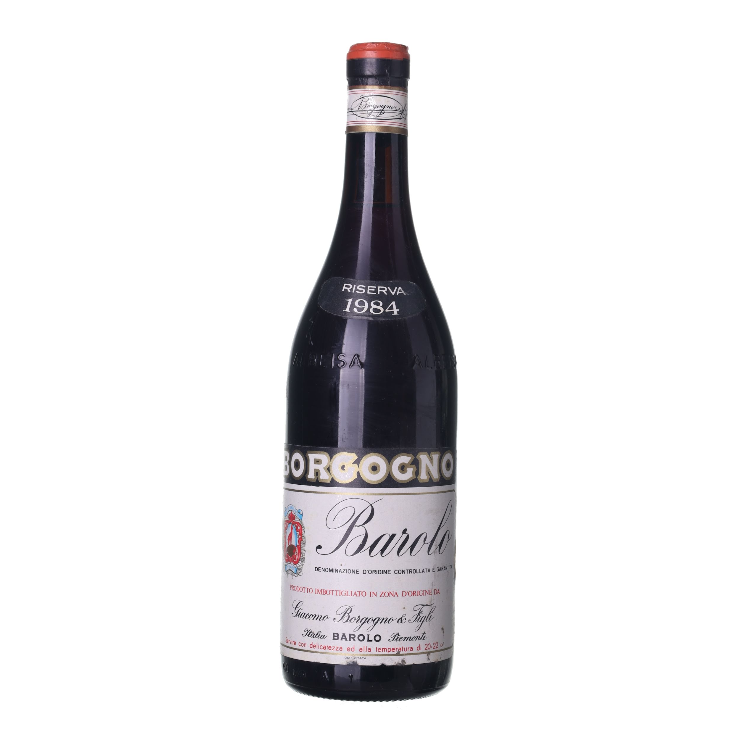 1984 Barolo Riserva Giacomo Borgogno & Figli | VIATEMPIA.PL