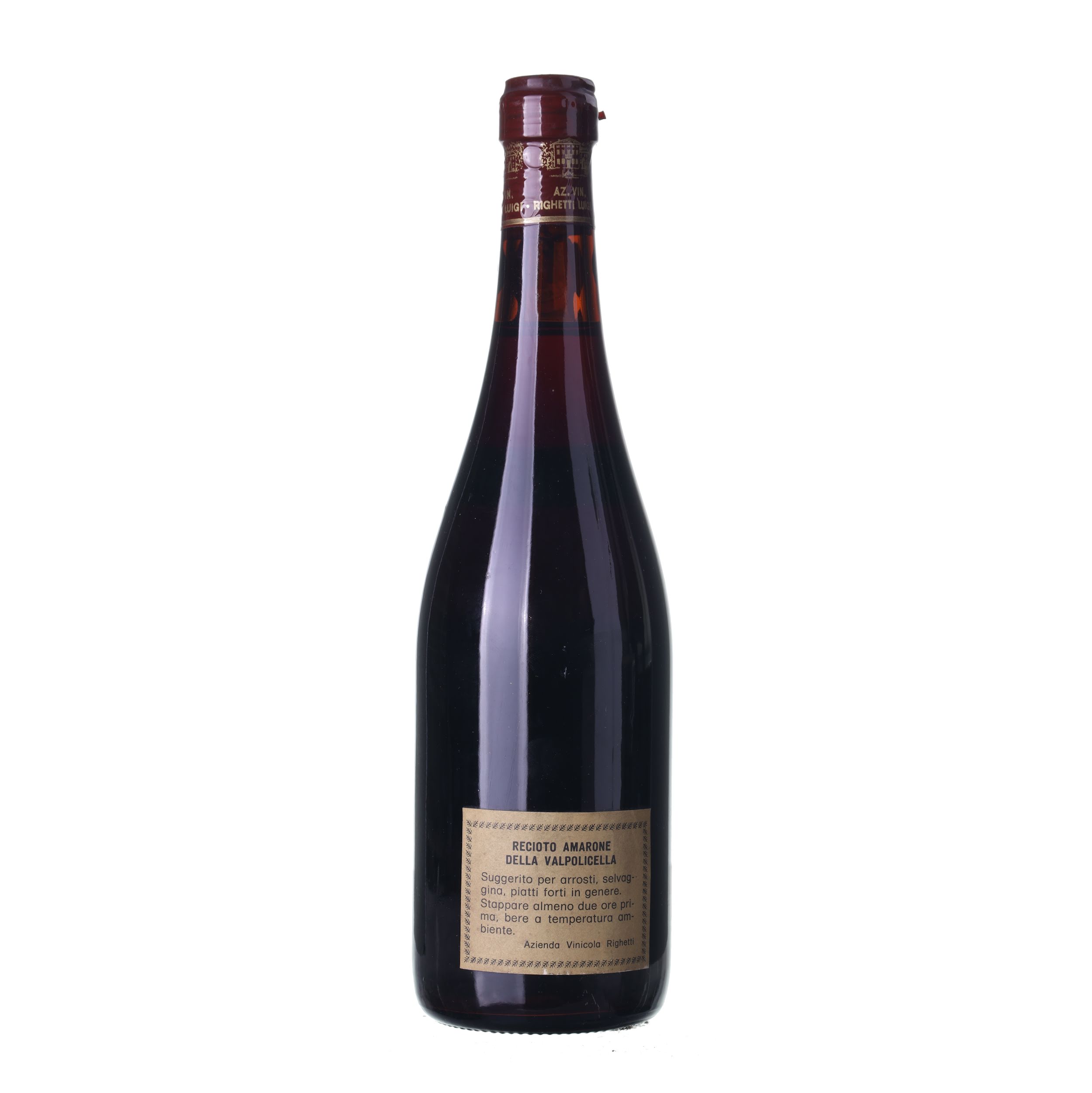 1971 Recioto della Valpolicella Luighi Righetti | VIATEMPIA.PL