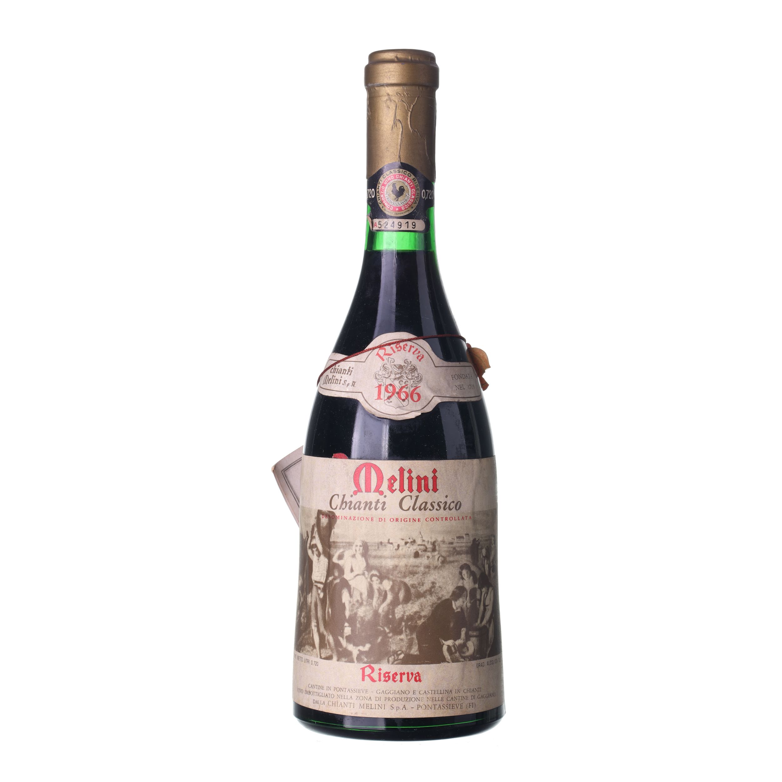 1966 Chianti Riserva Melini | VIATEMPIA.PL