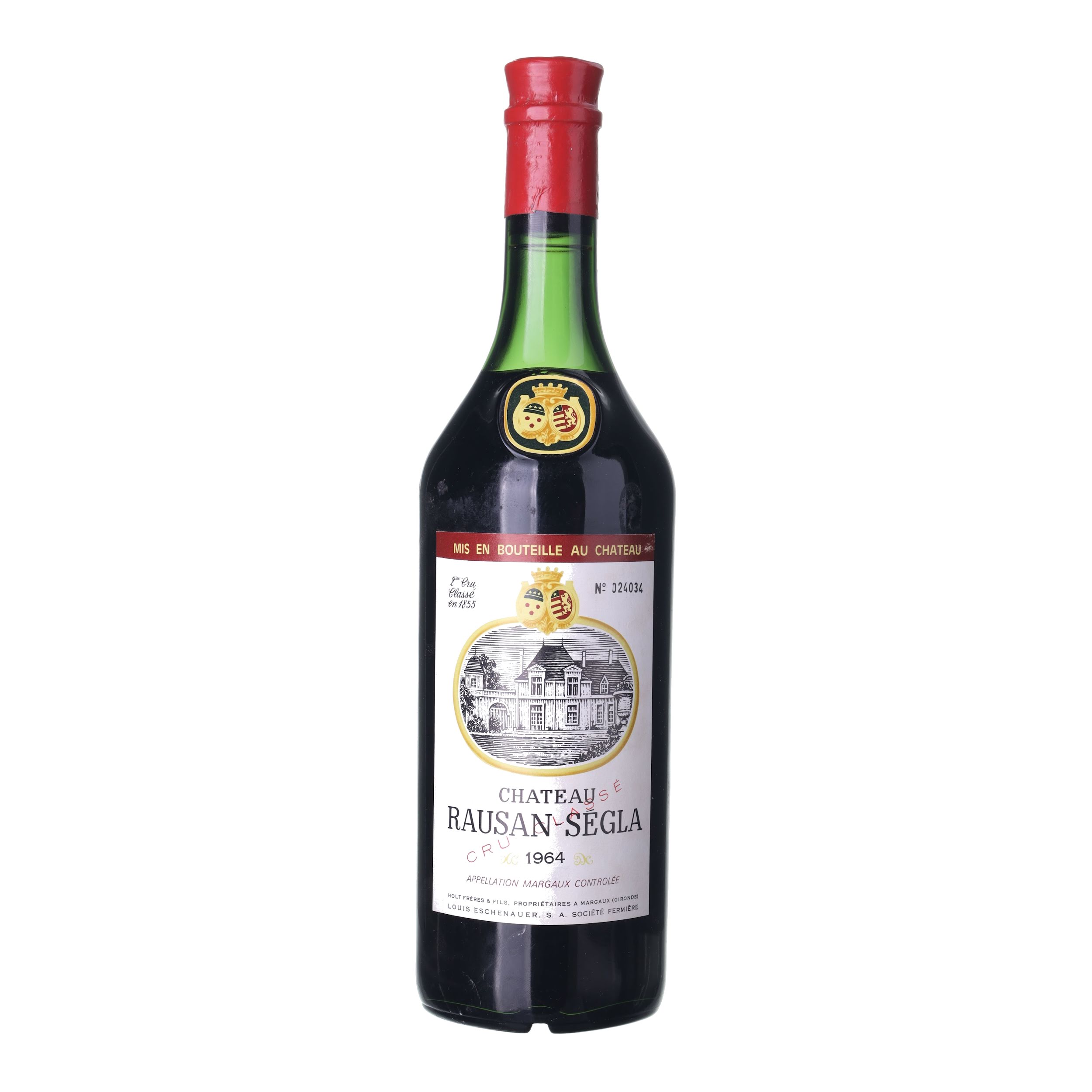 1964 Margaux Grand Cru Château Rausan-Ségla | VIATEMPIA.PL
