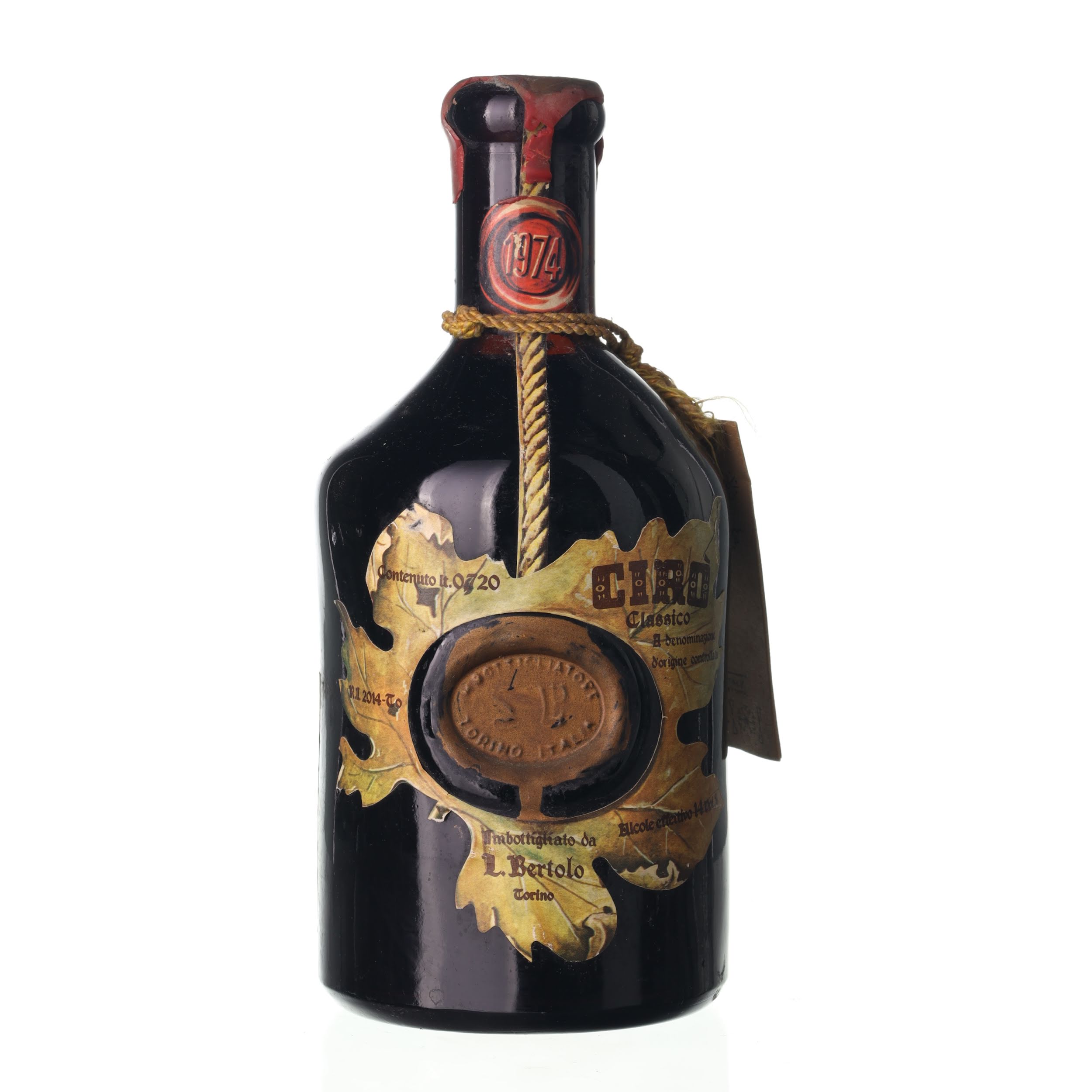 1974 Cirò L. Bertolo | VIATEMPIA.PL